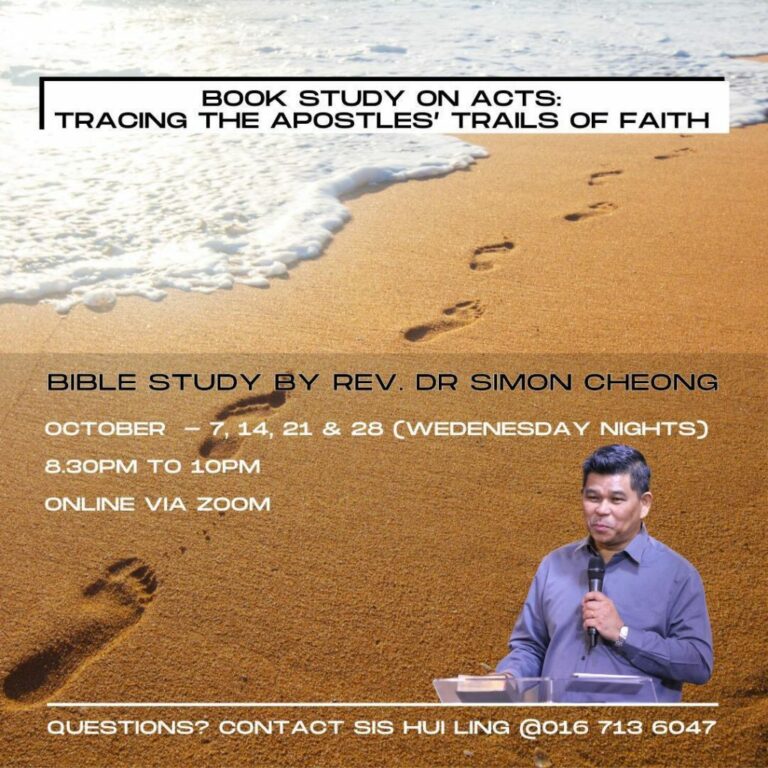 Online Bible Study on Acts – Tracing the Apostle’s Trails of Faith by ...